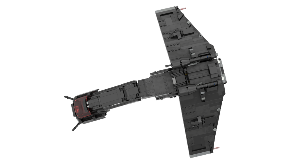 Lego Moc Dark Dropship 75336 Alternative By Zsoltom Rebrickable