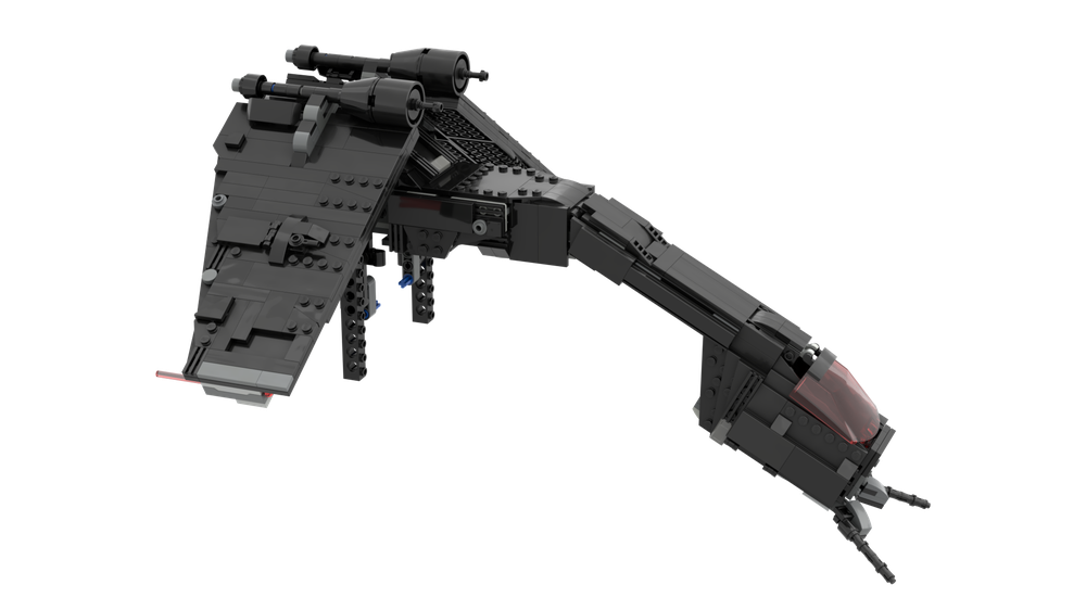 Lego Moc Dark Dropship 75336 Alternative By Zsoltom Rebrickable