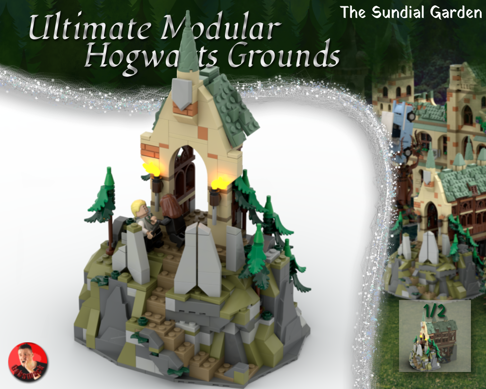 LEGO MOC HP Modular - Sundial Garden (The Stone Circle) by Gobsmack ...