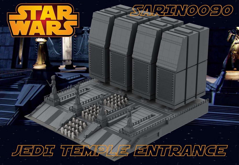 LEGO MOC-194175 SW - Temple Entrance by Sarinoo90 | Rebrickable - Build ...