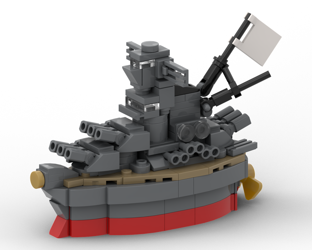 LEGO MOC yamato by RomAuLait | Rebrickable - Build with LEGO