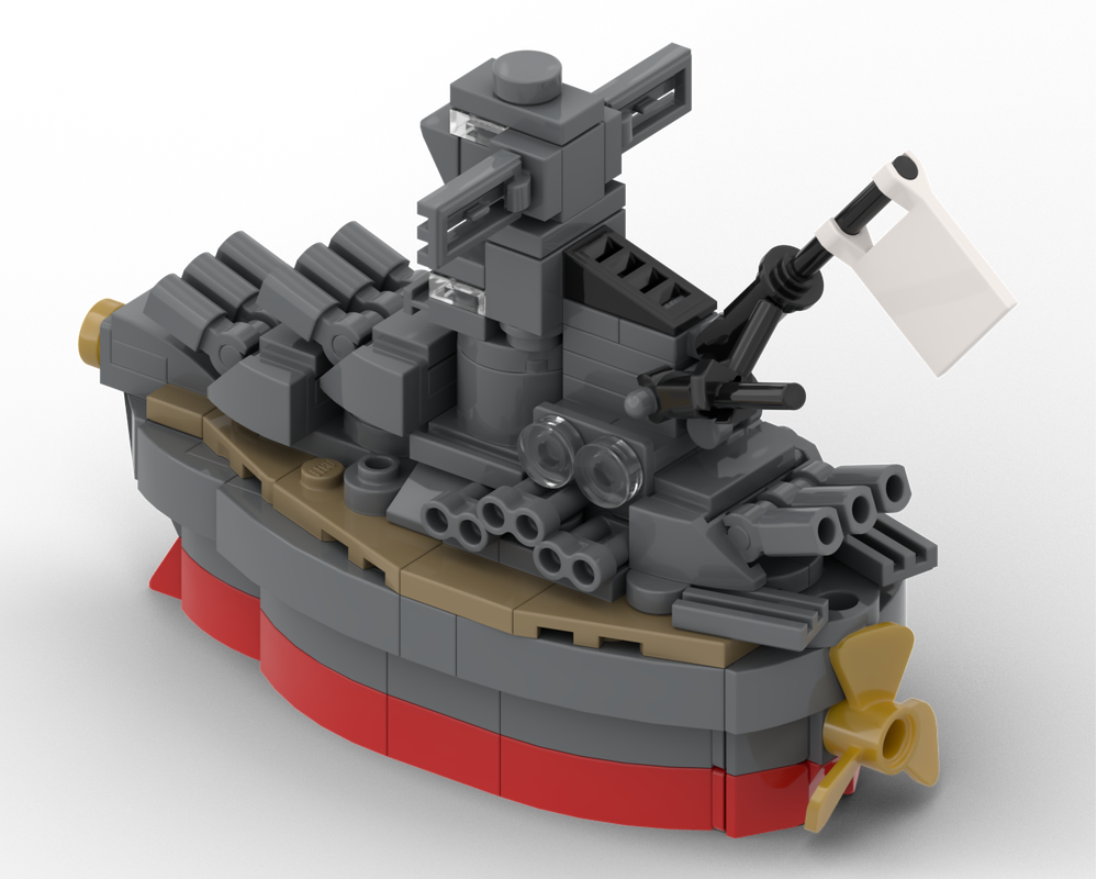 LEGO MOC yamato by RomAuLait | Rebrickable - Build with LEGO