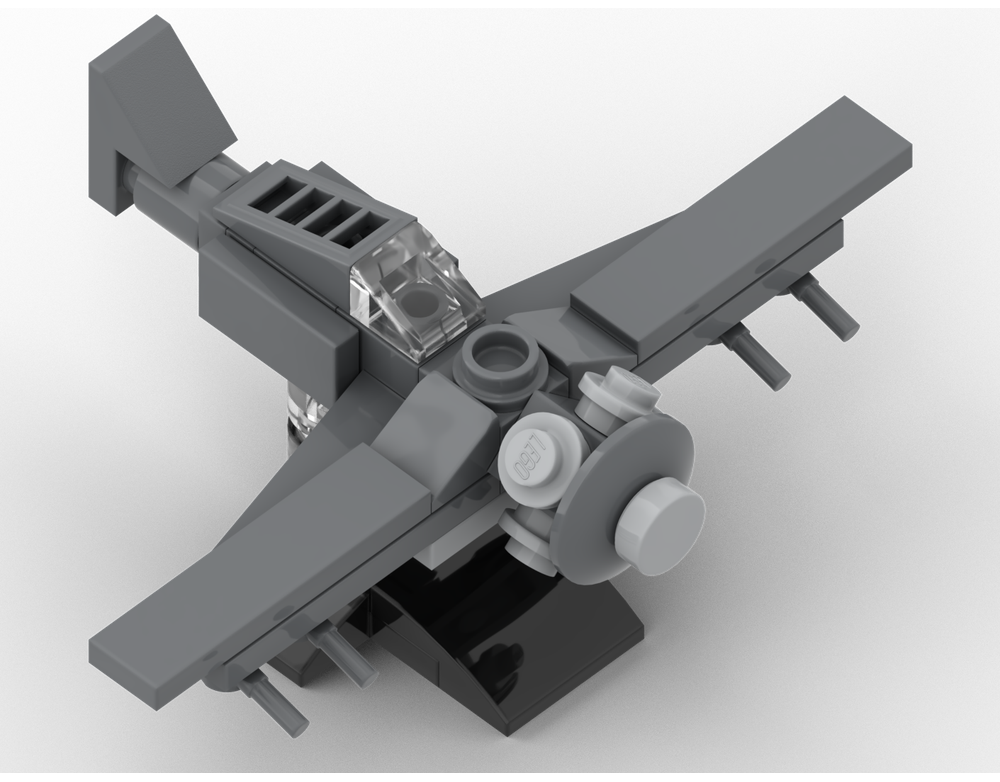 Lego Moc Ww2 Plane By Romaulait Rebrickable Build With Lego