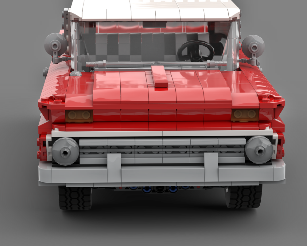 LEGO MOC Chevrolet C10 1966 (Red version) by syzygy87 | Rebrickable ...