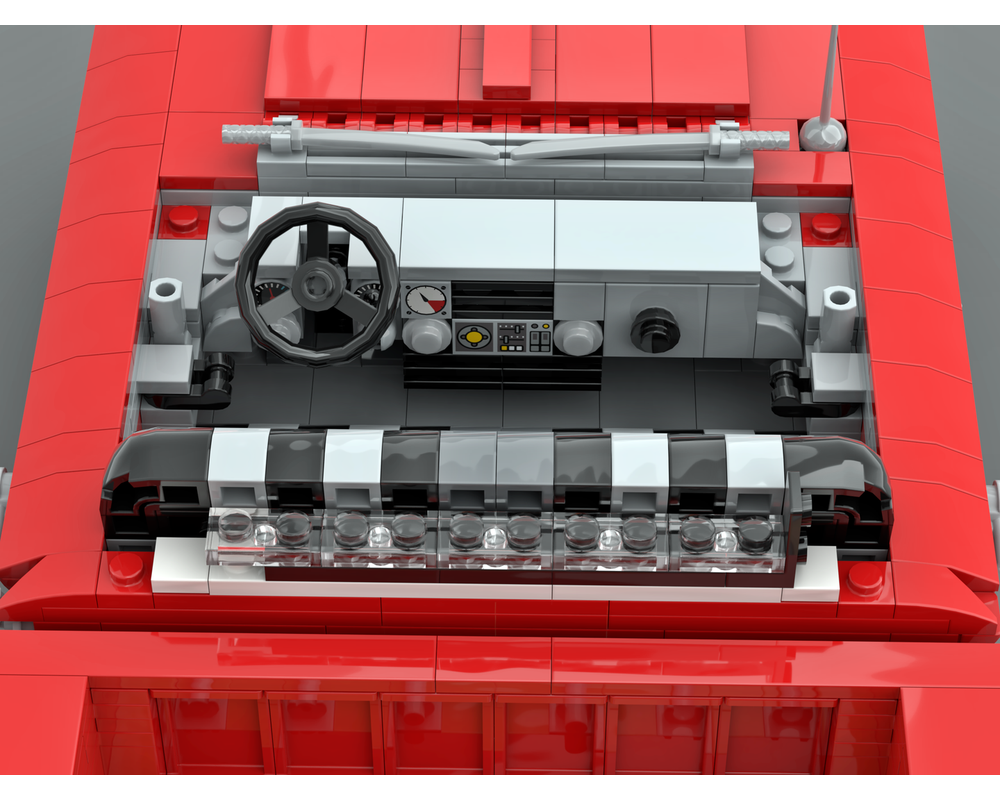 LEGO MOC Chevrolet C10 1966 (Red version) by syzygy87 | Rebrickable ...