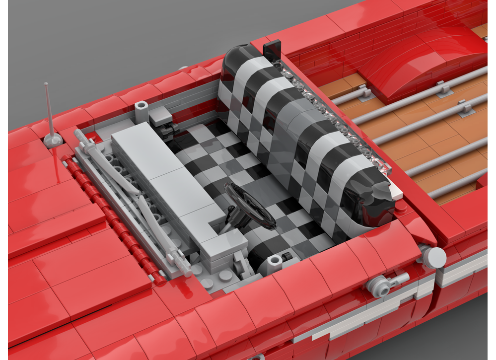 LEGO MOC Chevrolet C10 1966 (Red version) by syzygy87 | Rebrickable ...