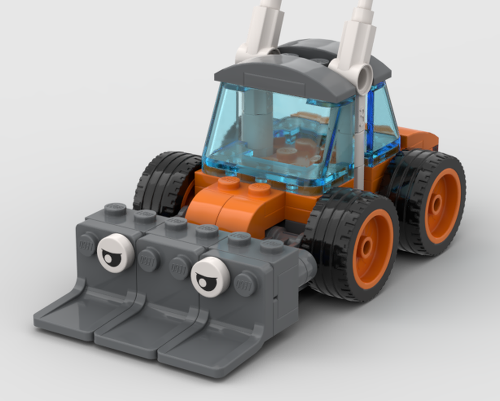 LEGO MOC Combat Robot "Bully-Dozer" by TommyProductionsInc ...