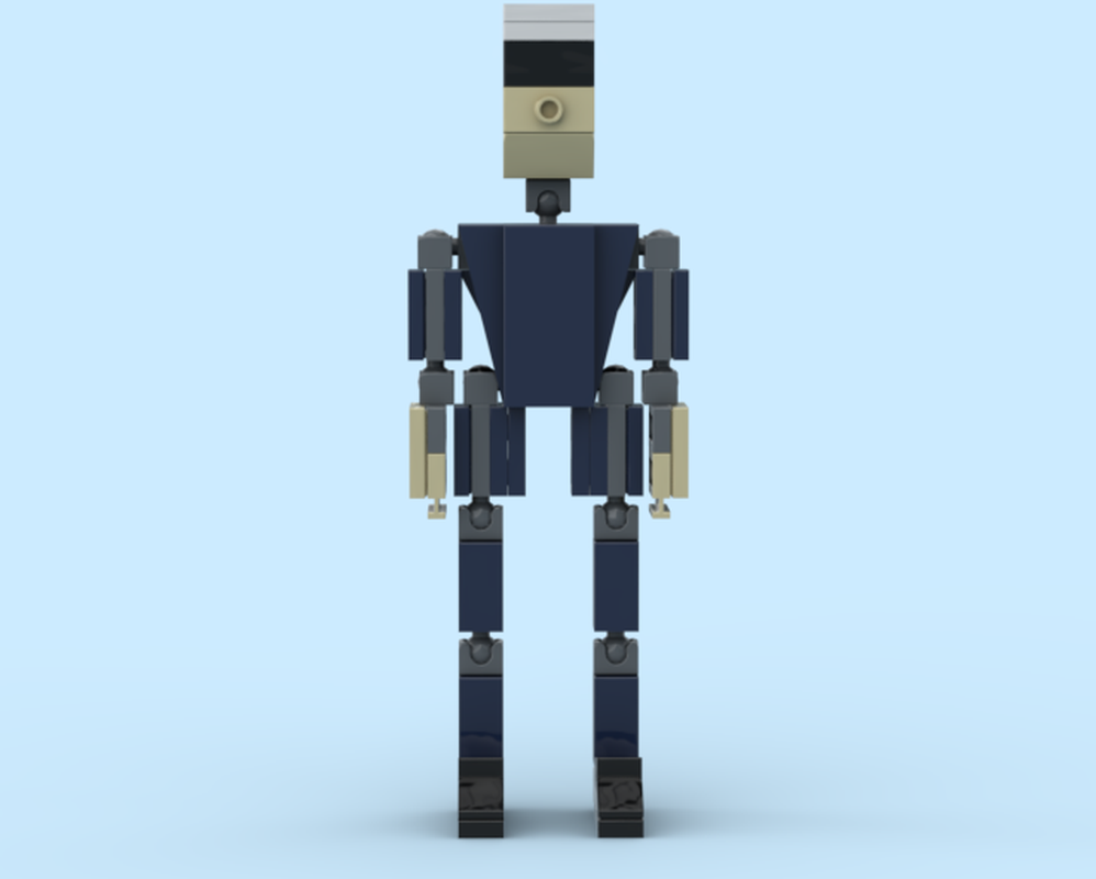 LEGO MOC Saturo Gojo by The Jurassic God | Rebrickable - Build with LEGO