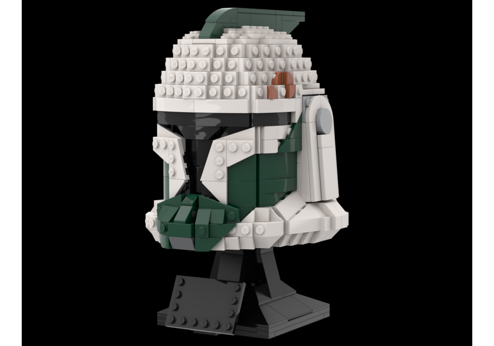 LEGO MOC Draa P1 Helmet by OrchardBuilds | Rebrickable - Build with LEGO