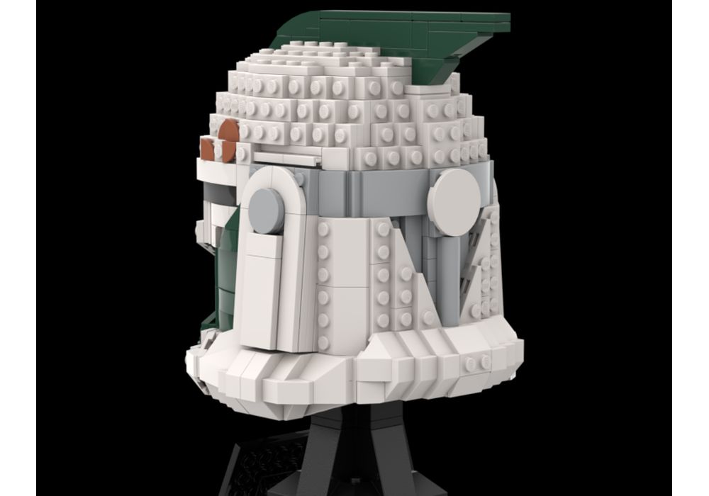 Lego Moc Draa P1 Helmet By Orchardbuilds Rebrickable Build With Lego