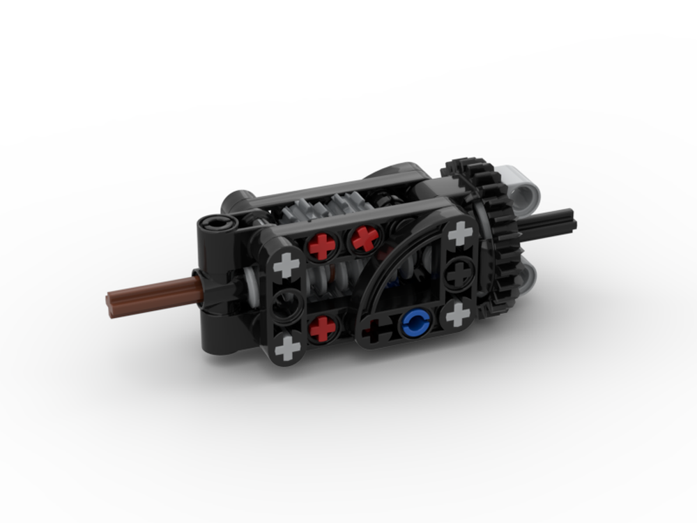LEGO MOC-194194 Torsen Limited Slip Differential by BD Technic ...