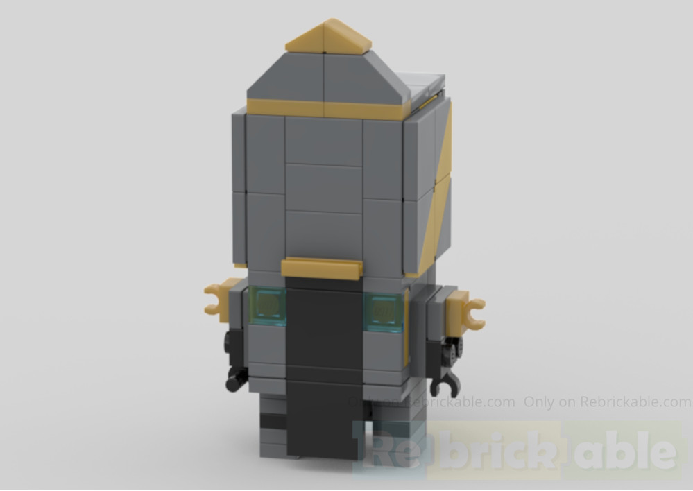 LEGO MOC Excalibur Umbra BrickHead - Warframe by GoldengamerLego ...
