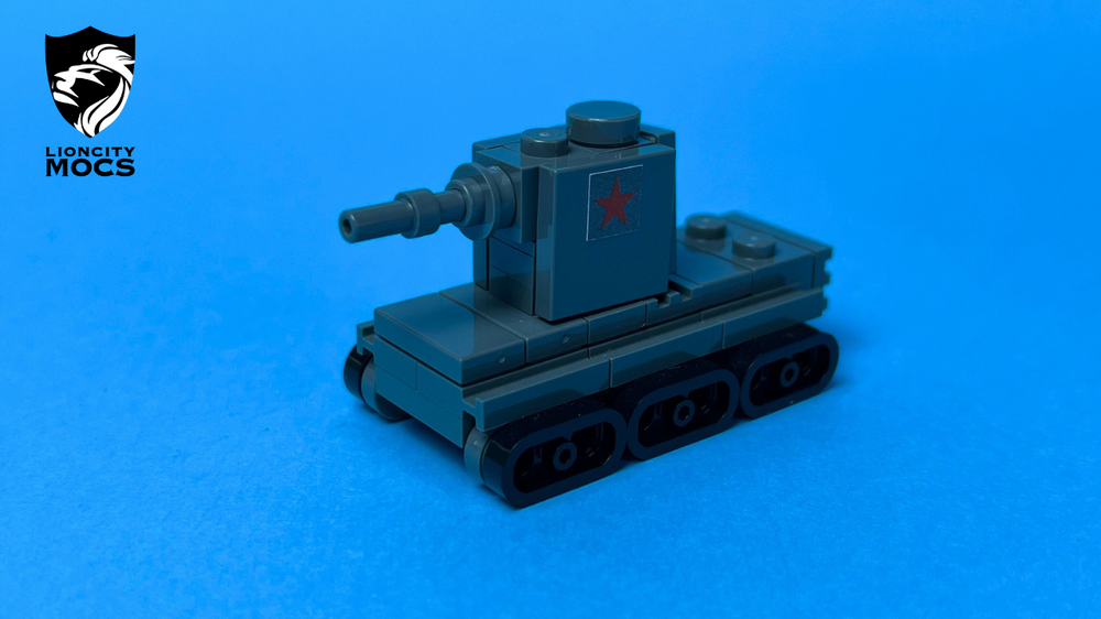 LEGO MOC KV-2 Lego Tutorial (1:120) by Lioncity Mocs | Rebrickable ...