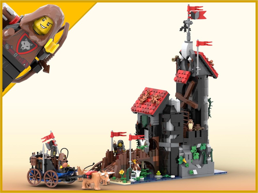 LEGO MOC Wolfpack - The Rogue Tower - BDP5 Edition by the_bricked_cave | Rebrickable - Build ...