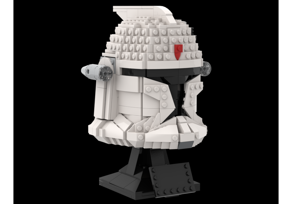 Lego Moc Redeye P1 Helmet By Orchardbuilds Rebrickable Build With Lego