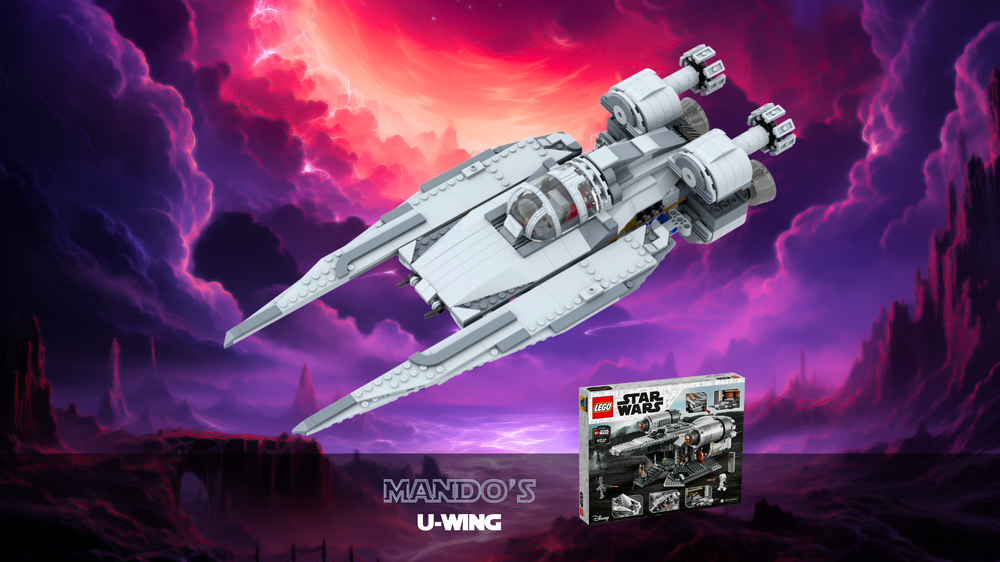 LEGO MOC Mando's U Wing - 75292 alternative by zsoltom | Rebrickable ...