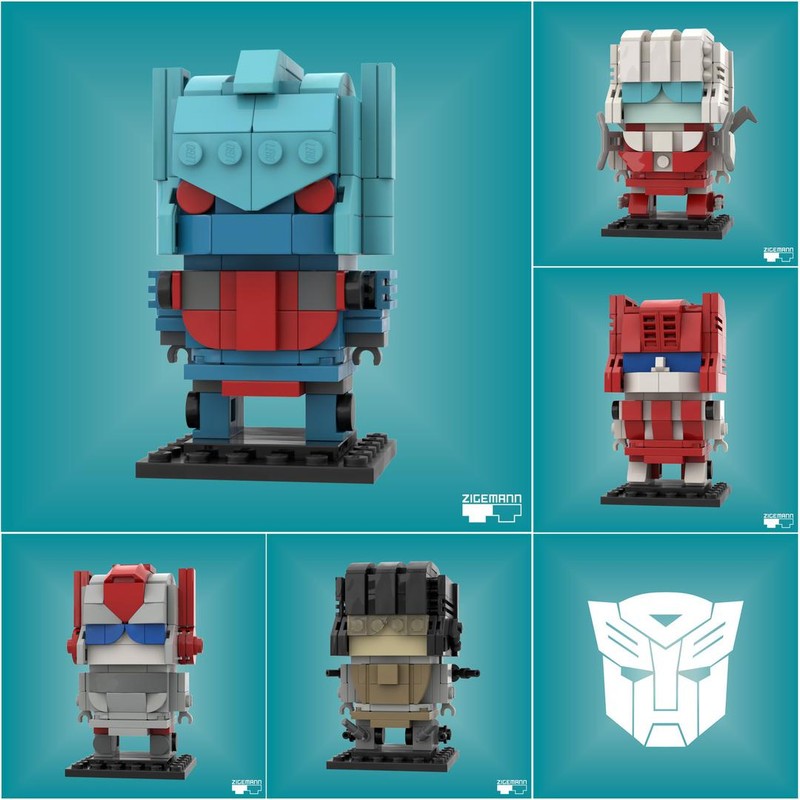 LEGO MOC Protectobots bundle by ttZIGEMANN | Rebrickable - Build with LEGO