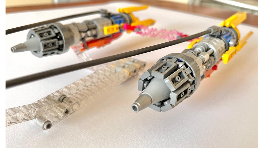 LEGO MOC Anakin's Podracer Display Model by giamax74 | Rebrickable ...