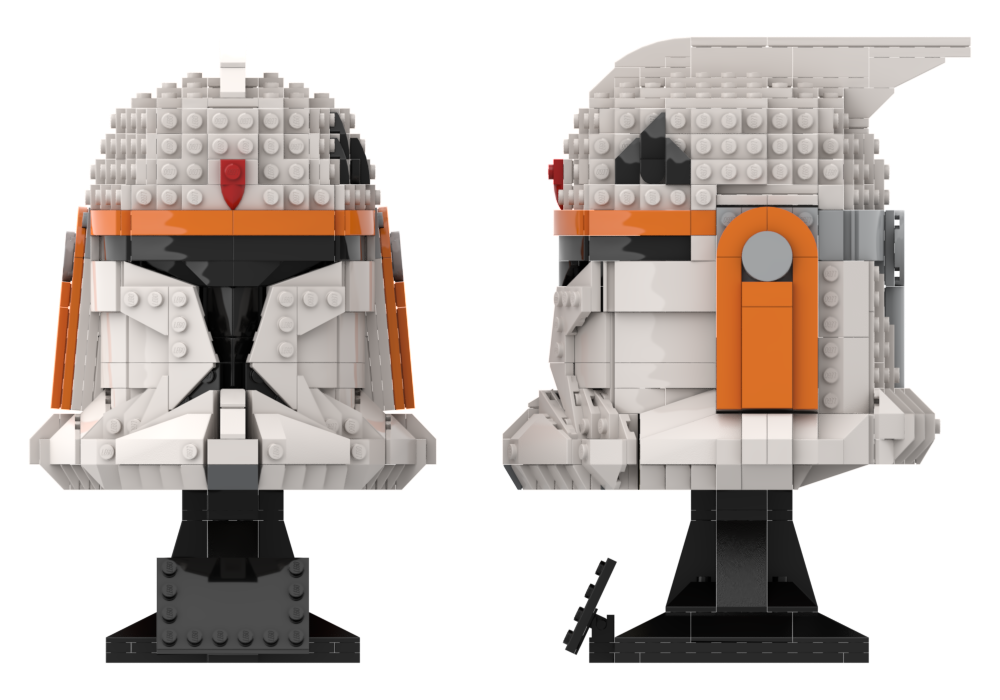 Lego Moc 212th Battalion Phase 1 Helmet Bundle By Orchardbuilds