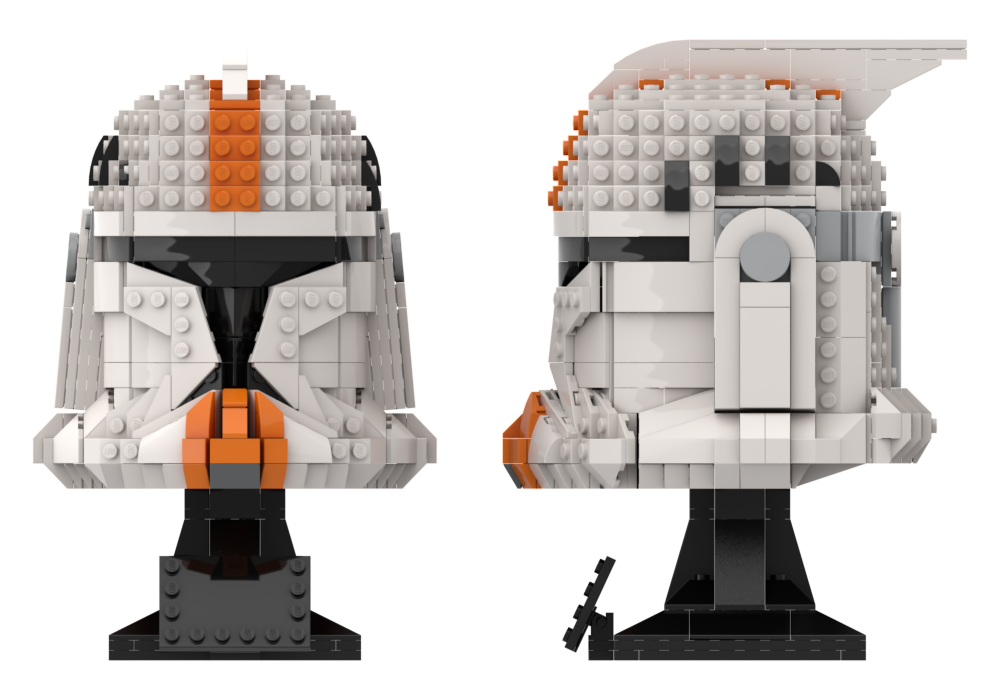 Lego Moc 212th Battalion Phase 1 Helmet Bundle By Orchardbuilds