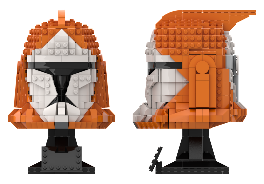 Lego Moc 212th Battalion Phase 1 Helmet Bundle By Orchardbuilds