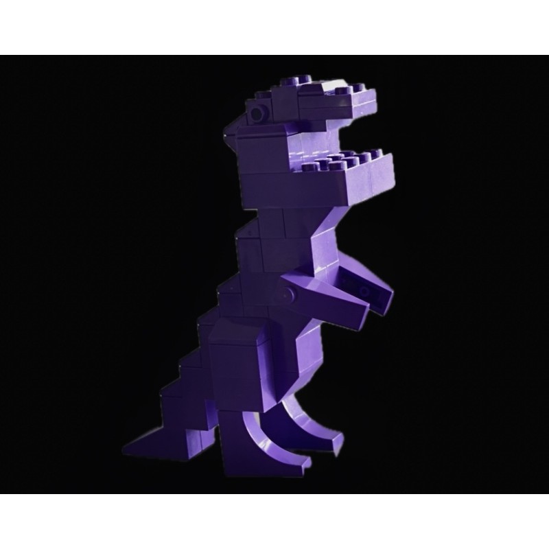 LEGO MOC Purple T-Rex by Wowlego | Rebrickable - Build with LEGO