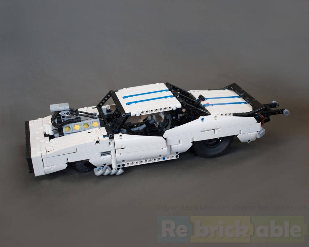 LEGO MOC 41999 Drag car by jelo | Rebrickable - Build with LEGO