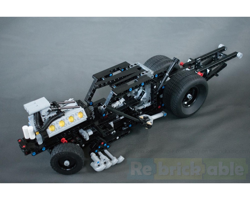 Lego Moc 41999 Drag Car By Jelo Rebrickable Build With Lego