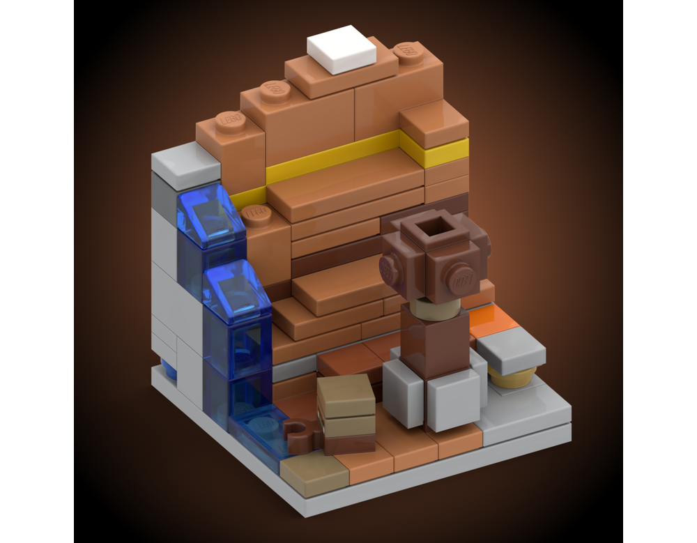 LEGO MOC Badlands expansion biome for the "21265-1 The Crafting Table ...