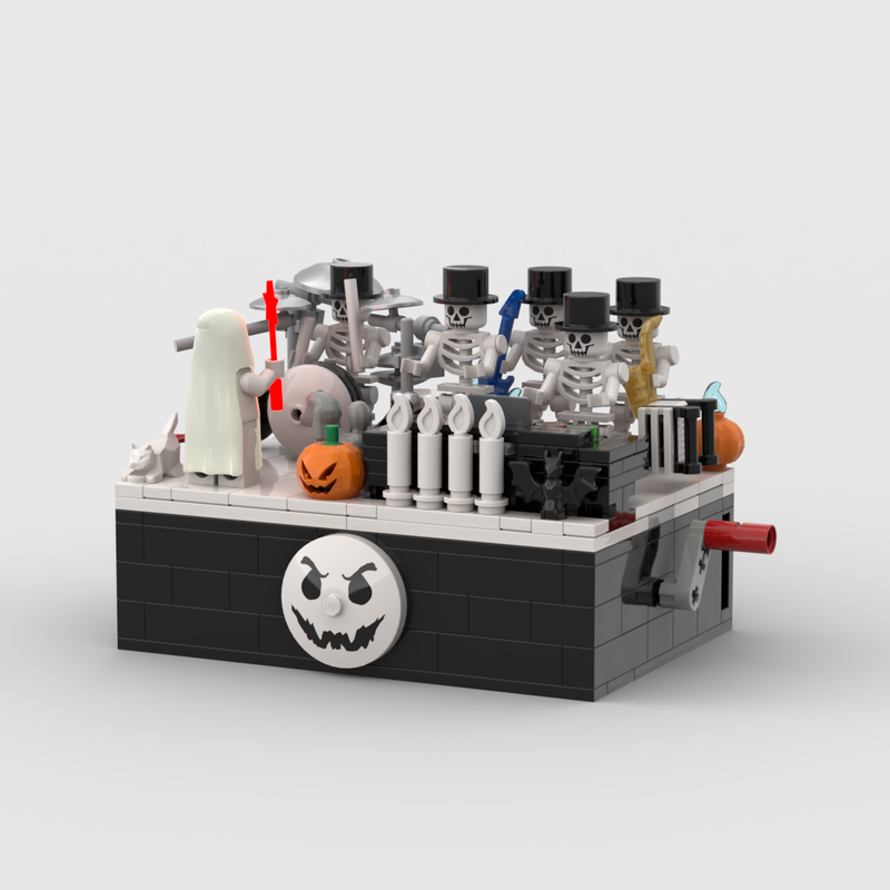 LEGO MOC Halloween Skeleton Band Building Sets by jokerliving ...