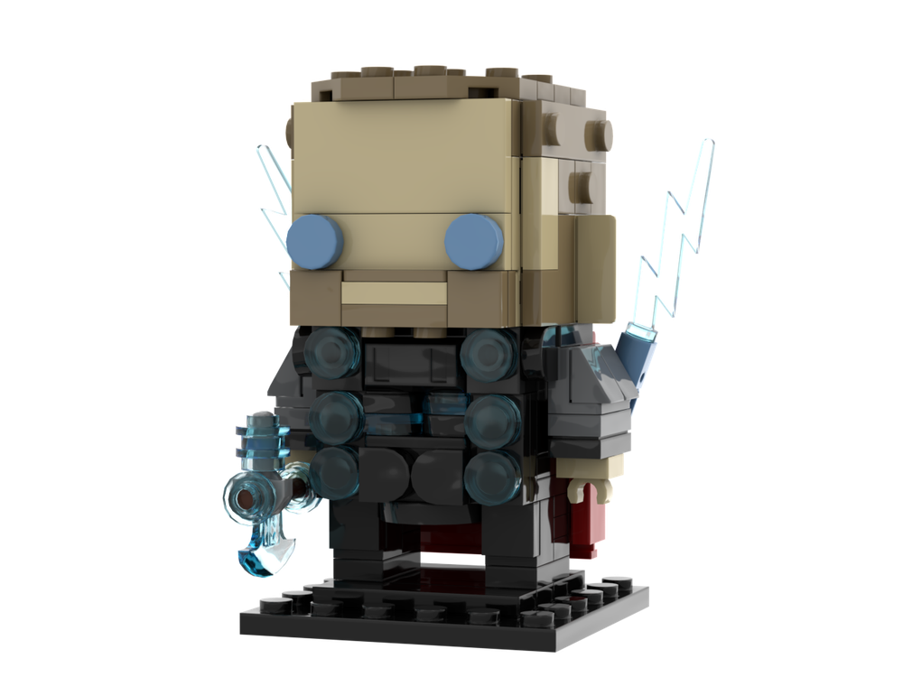 LEGO MOC Thor Brickheadz by Ant0noo | Rebrickable - Build with LEGO