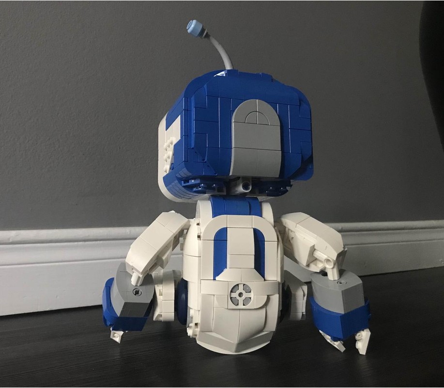 Lego Moc Astro Bot By Commanderfoxq Rebrickable Build With Lego