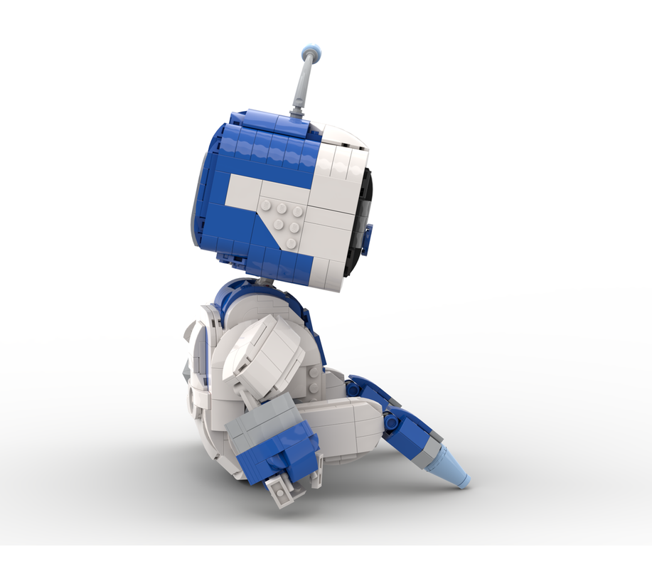 Lego Moc Astro Bot By Commanderfoxq Rebrickable Build With Lego
