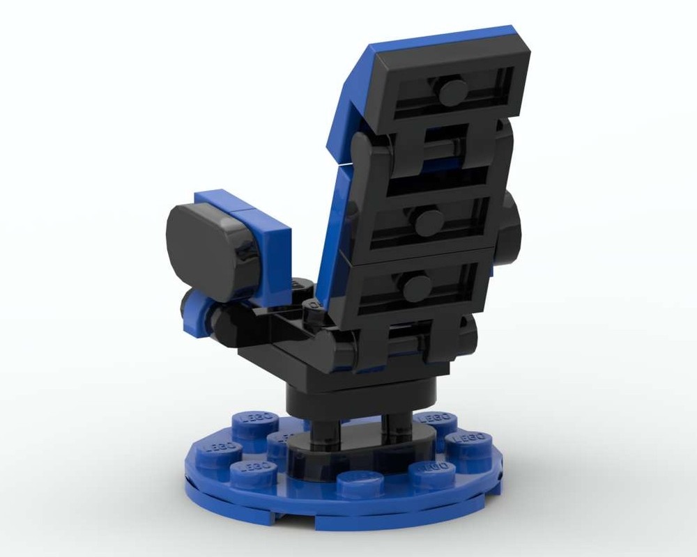 Lego Moc Office Chair By Markmoc71 Rebrickable Build With Lego