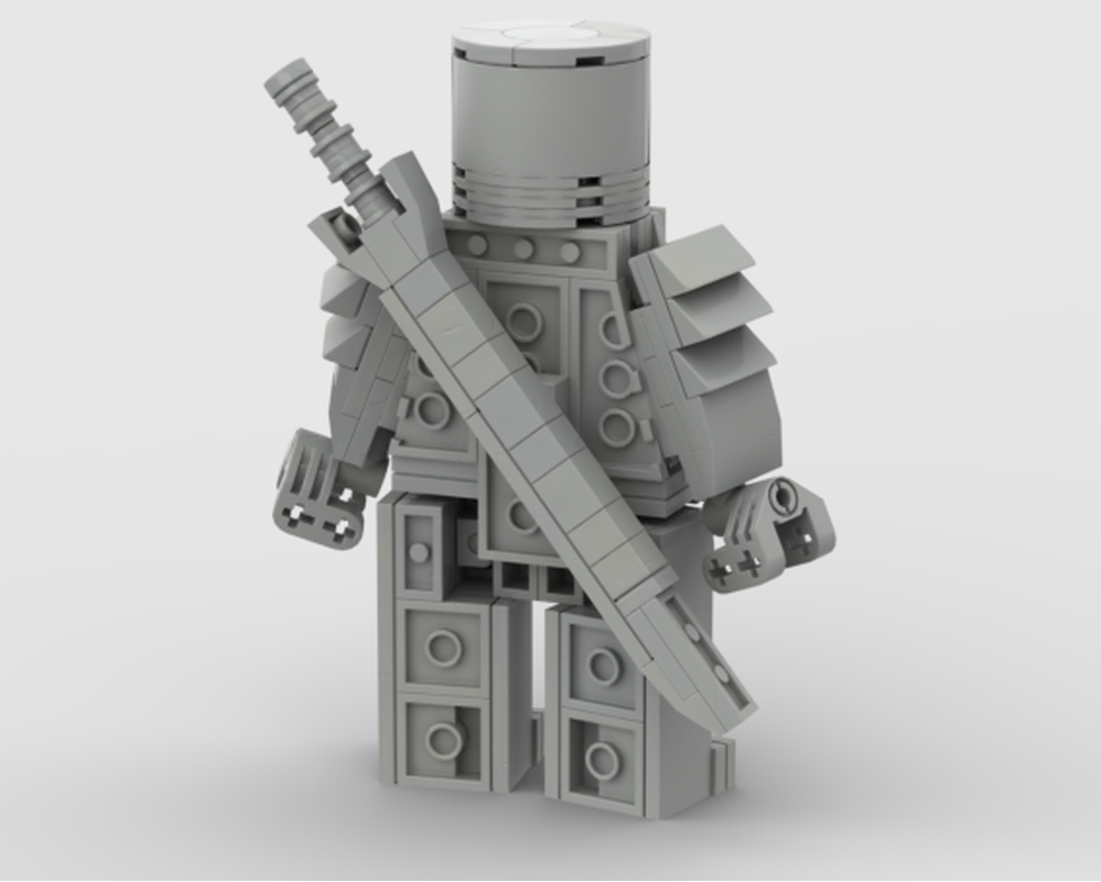LEGO MOC-194278 Zane titanium statue by Max_2.0 | Rebrickable - Build ...