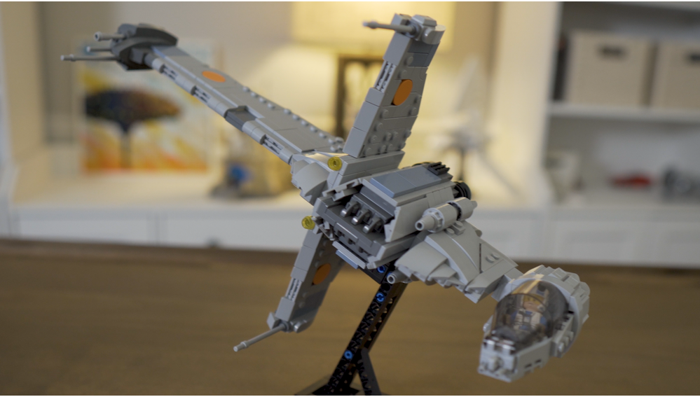 LEGO MOC B-Wing by BaufmanBricks | Rebrickable - Build with LEGO
