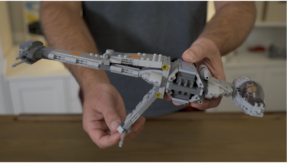 LEGO MOC B-Wing by BaufmanBricks | Rebrickable - Build with LEGO