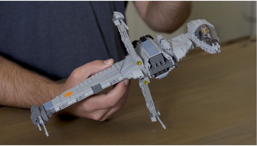 LEGO MOC B-Wing by BaufmanBricks | Rebrickable - Build with LEGO