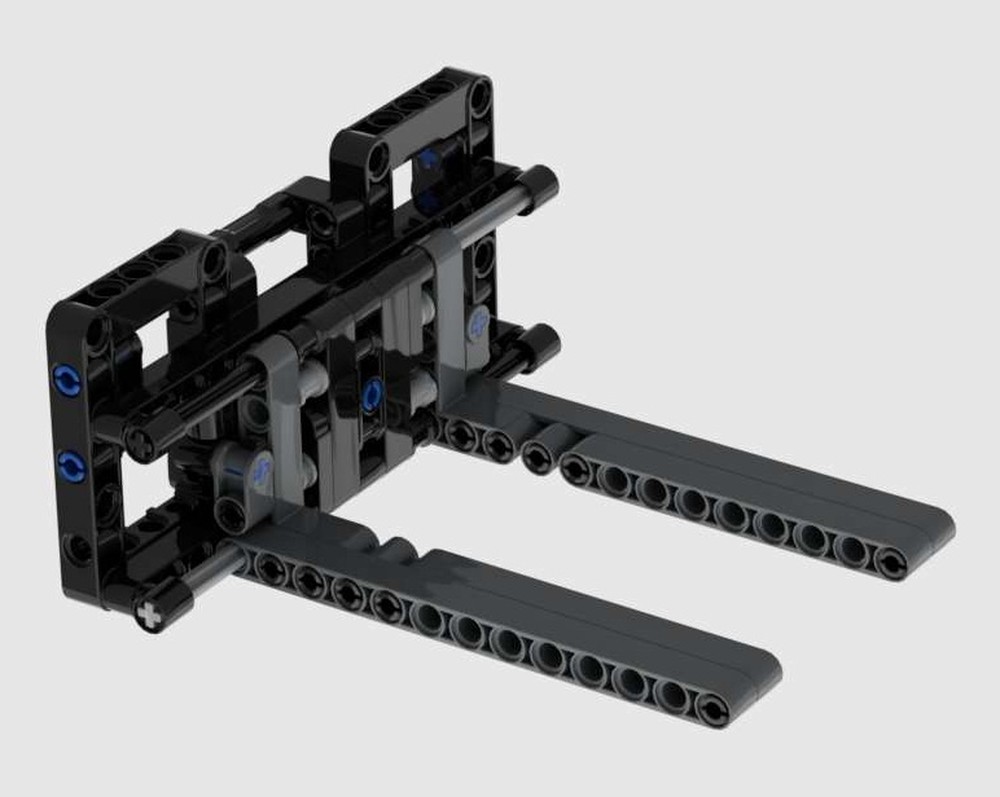 LEGO MOC Pallet fork for Weehl Loader Moc CB001 by hobby-builder | Rebrickable - Build with LEGO