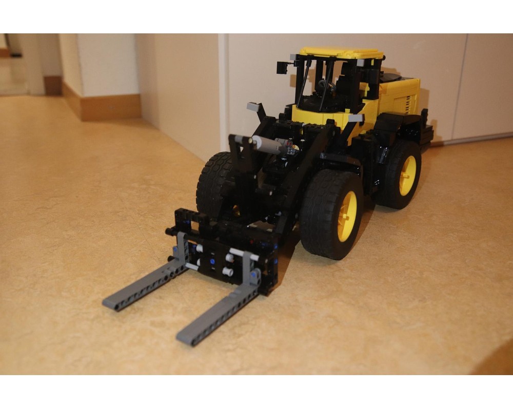 Lego Moc Pallet Fork For Weehl Loader Moc Cb001 By Hobby Builder