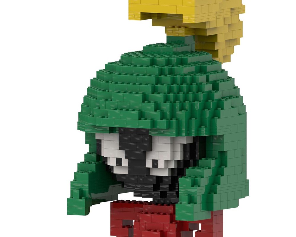LEGO MOC Marvin the Martian by otterbournelego | Rebrickable - Build ...