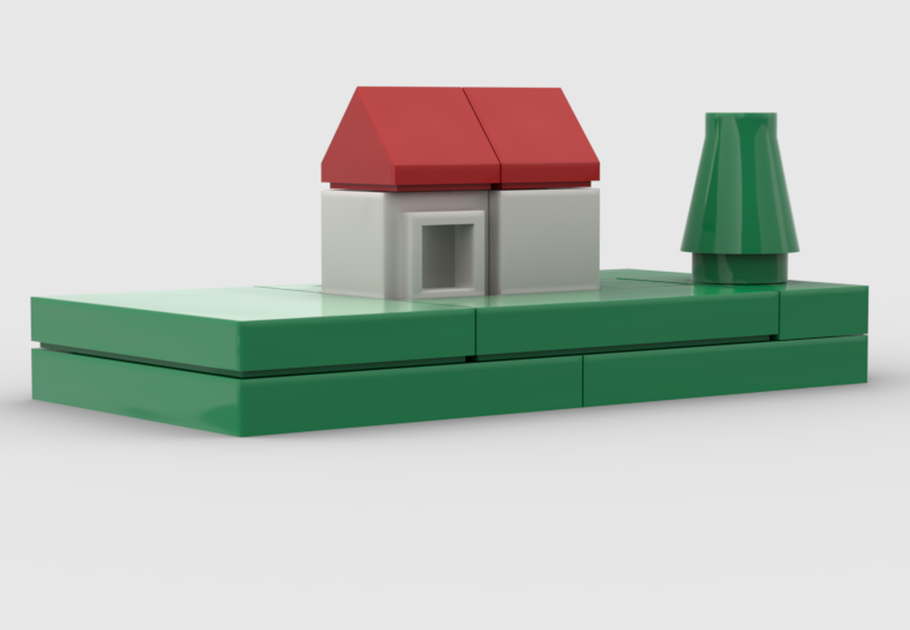 LEGO MOC small house by 4025892 | Rebrickable - Build with LEGO