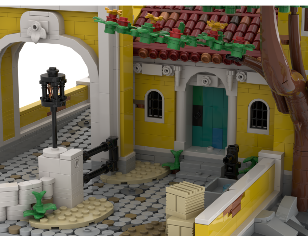 LEGO MOC Puerto Santa Maria Livery Stables by beanbeanus | Rebrickable ...