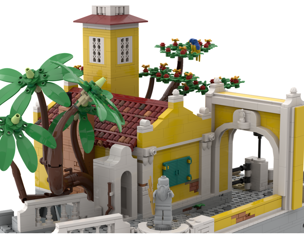 LEGO MOC Puerto Santa Maria Livery Stables by beanbeanus | Rebrickable ...