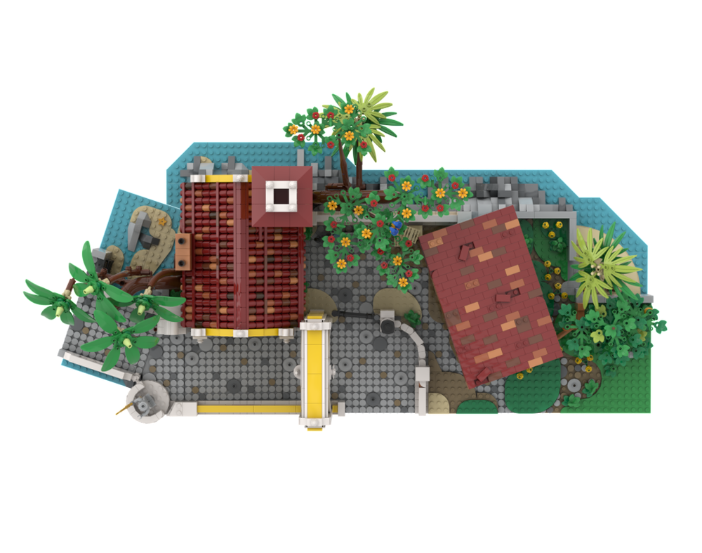 LEGO MOC Puerto Santa Maria Livery Stables by beanbeanus | Rebrickable ...