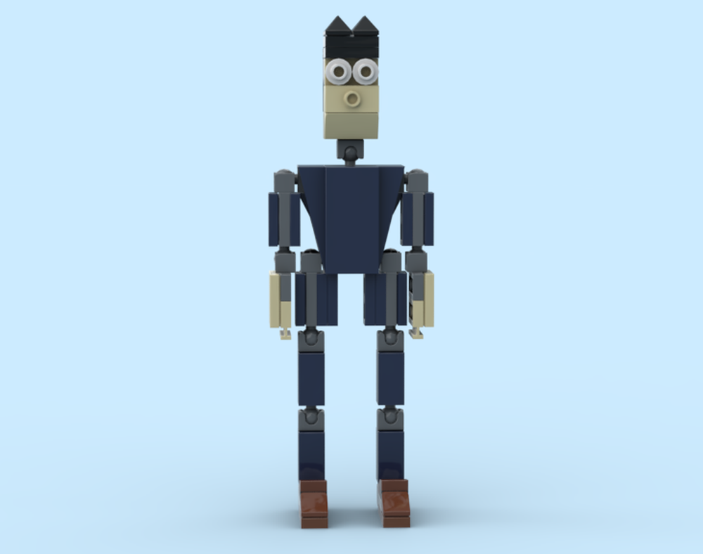 LEGO MOC Megumi Fushiguro by The Jurassic God | Rebrickable - Build ...