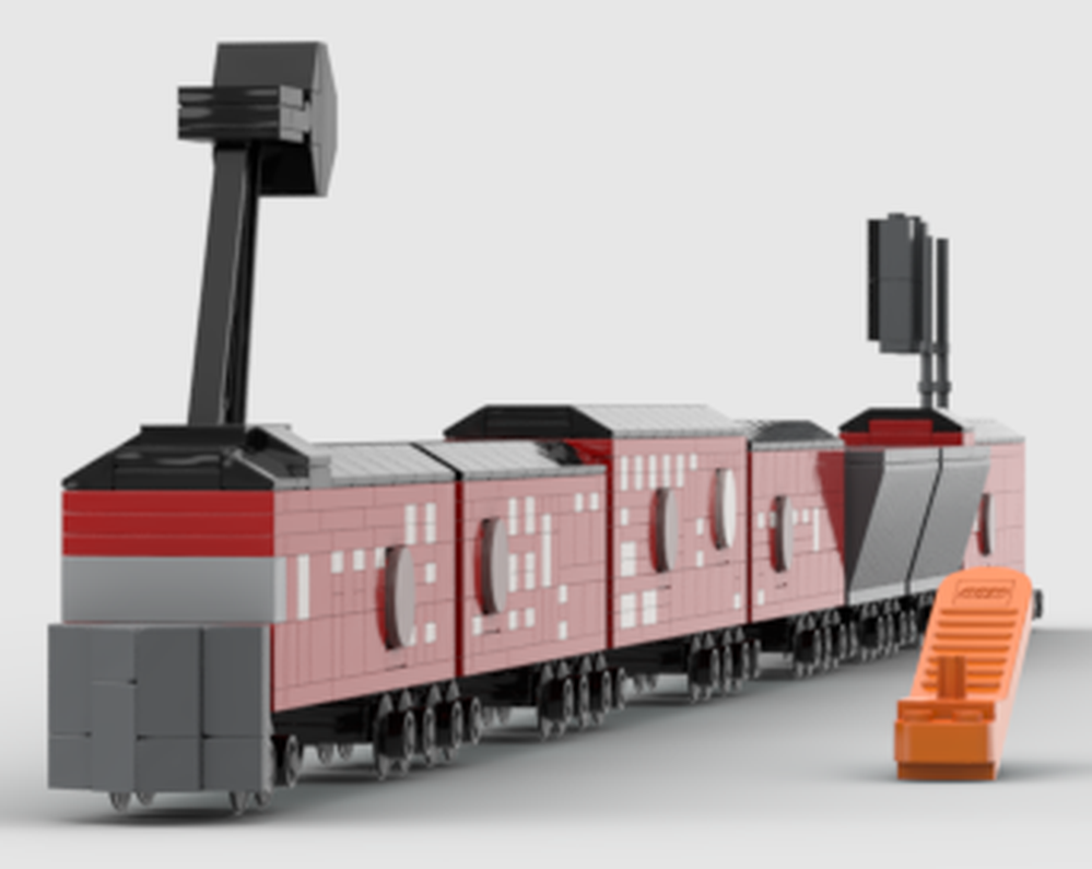 LEGO MOC The Atomic Express by TerminatorFan1984 | Rebrickable - Build ...