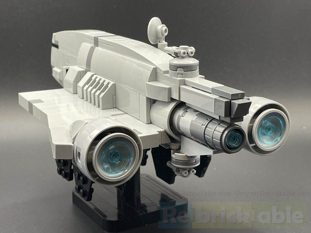 LEGO MOC Imperial Gozanti cruiser/ with TIEs by LKBuilds | Rebrickable ...