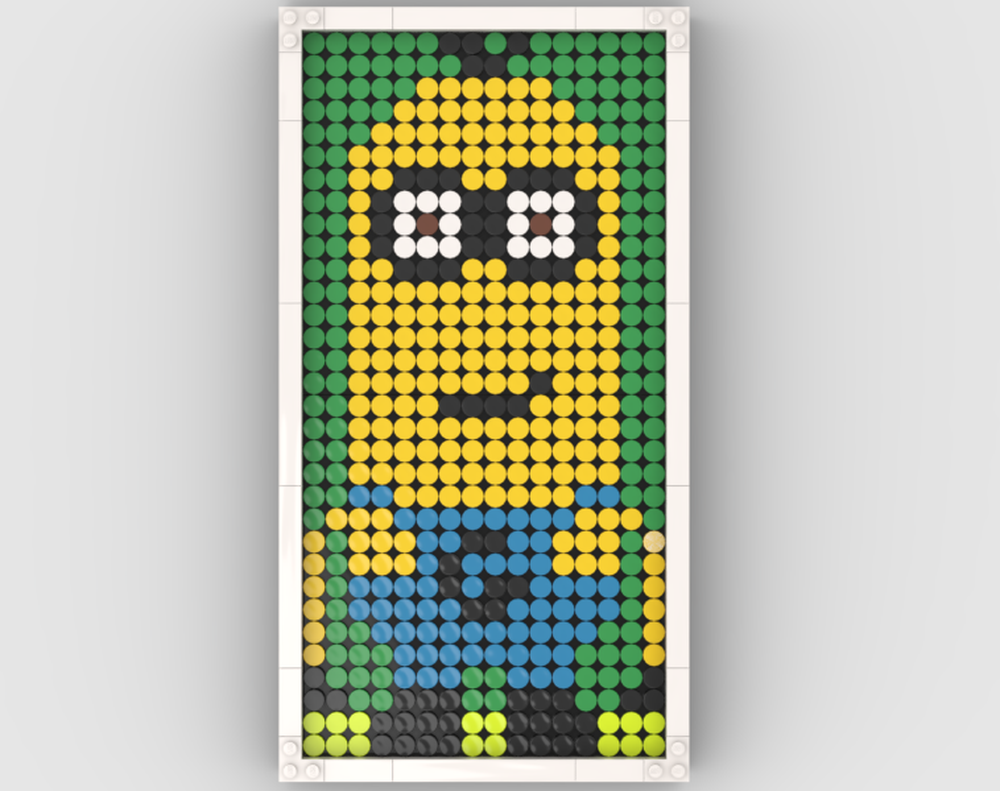 LEGO MOC Minion by Freddie123456789 | Rebrickable - Build with LEGO