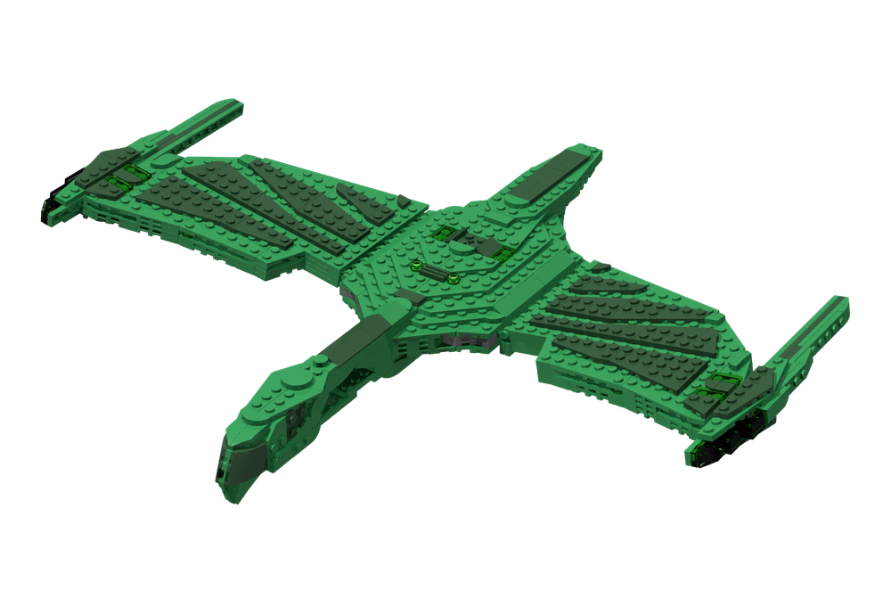 LEGO MOC Romulan Daeinos-Class Warbird by LegendAJ | Rebrickable ...